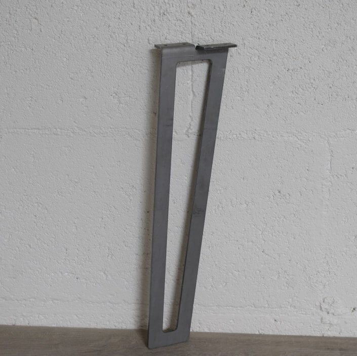 Pied de table basse en métal style epingle 40cm - Pyeta