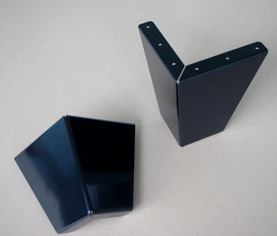 Pied de meuble style industriel 12,50 cm - ref: Vest125 - Pyeta