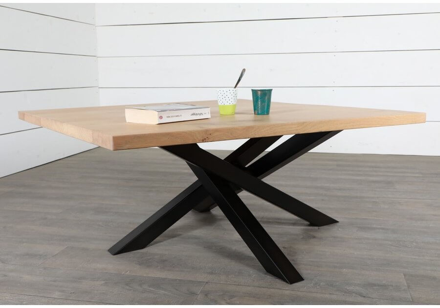 Pied de meuble en métal style industriel 9cm ou 12,50cm - Vest9-125 - Pyeta