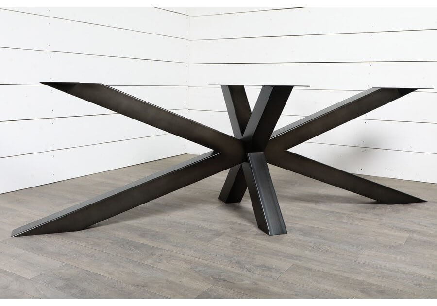 Pied de table en métal pour table ronde ou carrée - Mikarré - Pyeta